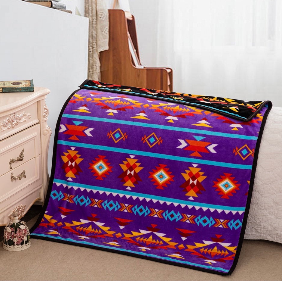 Native Print 40 x 48 Baby Blankets | Nez Perce Traditions, LLC