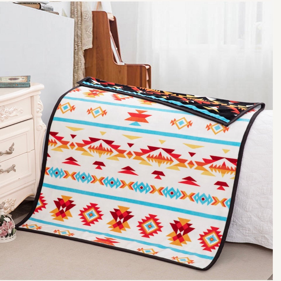 Native Print 40 x 48 Baby Blankets | Nez Perce Traditions, LLC